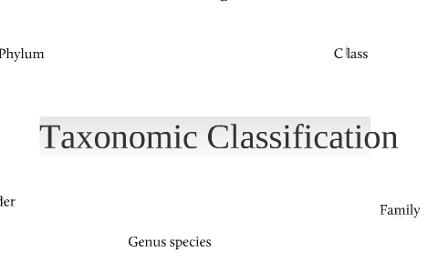 Taxonomic Classification of a Frog by Samantha Salazar on Prezi