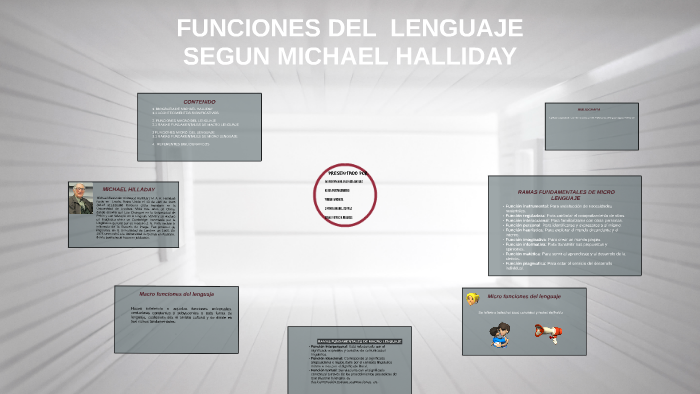 MICHAEL HALLIDAY by Viviana Valencia on Prezi