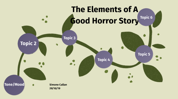 The Elements of A Good Horror Story by Simone Callan on Prezi