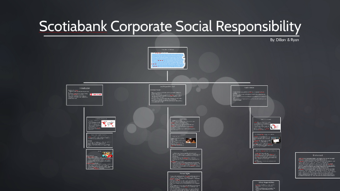 Scotiabank Corporate Social Responsibility by dillon mendes on Prezi