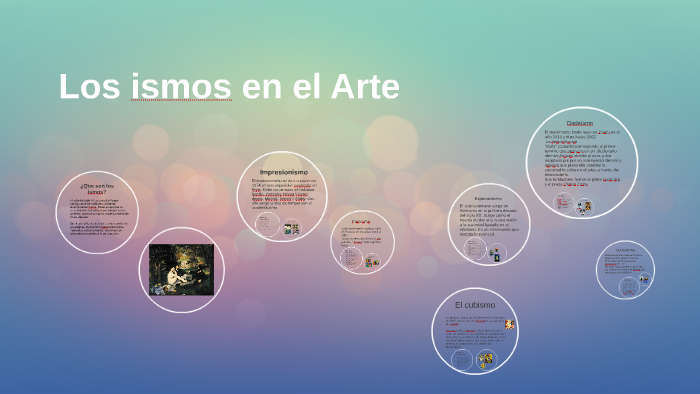 Los ismos en el Arte by on Prezi