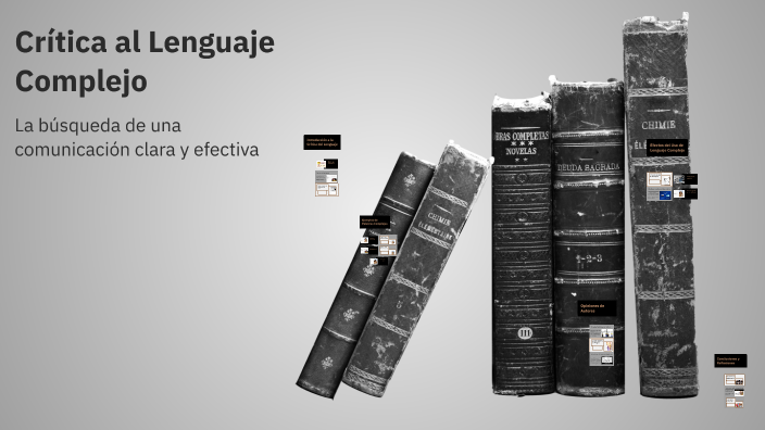 Crítica al Lenguaje Complejo by manuel mesa iral on Prezi