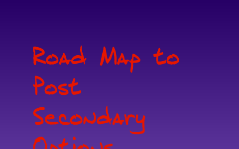Road MAp to Post Secondary Options by Leah Achieng on Prezi