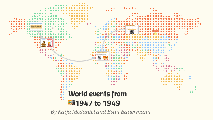 world events from 1947 to 1949 by Group Prezi Oh Yes on Prezi
