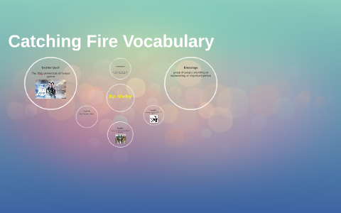 Catching Fire Vocabulary by St. Philomena on Prezi