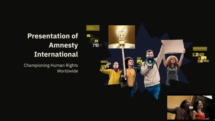 Presentation of Amnesty International by Ghislain JOB on Prezi