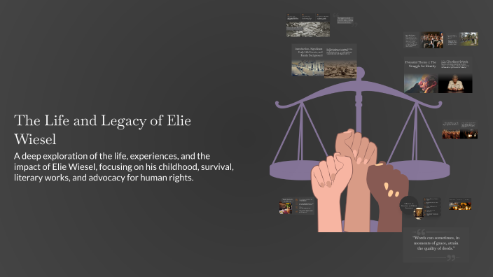 The Life and Legacy of Elie Wiesel by Presley Wilhoite on Prezi