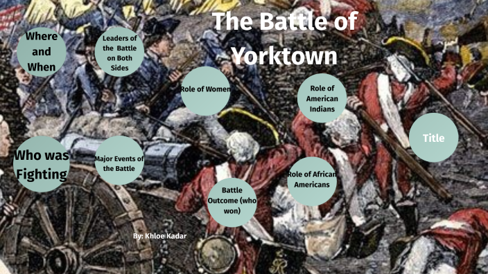 The Battle of Yorktown by Khloe Kadar on Prezi