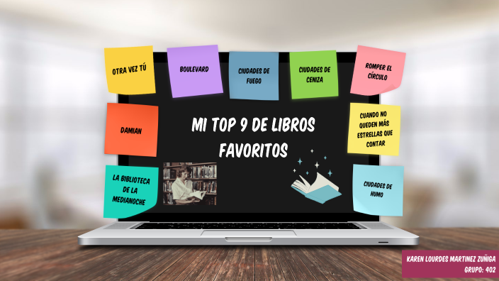 Mi top 9 de libros favoritos by Karen Lourdes Martinez Zuñiga on Prezi