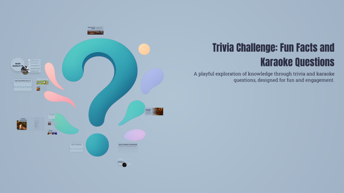 Trivia Challenge: Fun Facts and Karaoke Questions by Merdan Annanyyazow ...