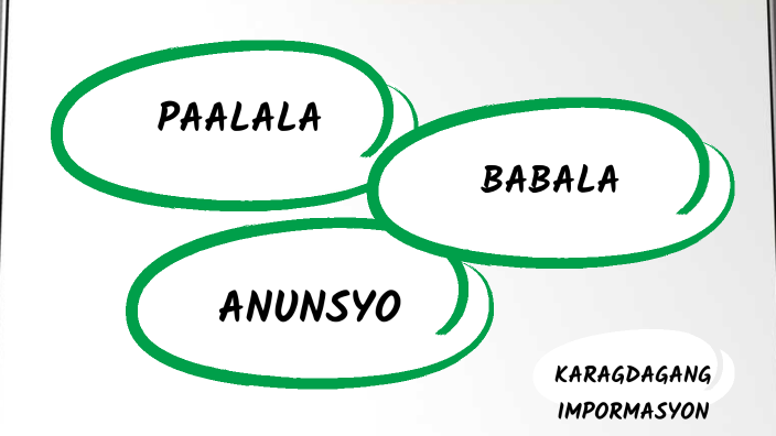 Paalala, Babala at Anunsyo by Justine Mae Pascual on Prezi