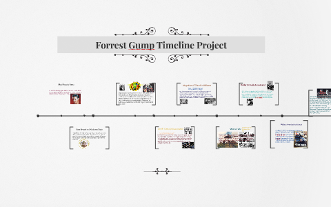 Forrest Gump Timeline Project by Taina Santiago on Prezi
