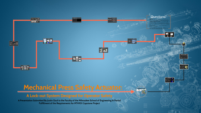 Mechanical Press Safety Actuator: by Justin Daul on Prezi
