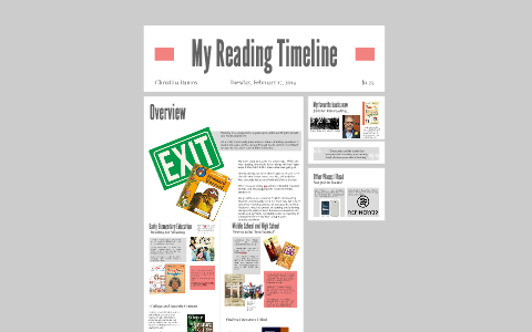 My Reading Timeline by Christina Ramos on Prezi