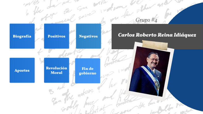 Carlos Roberto Reina Idiáquez by Maria Matute on Prezi