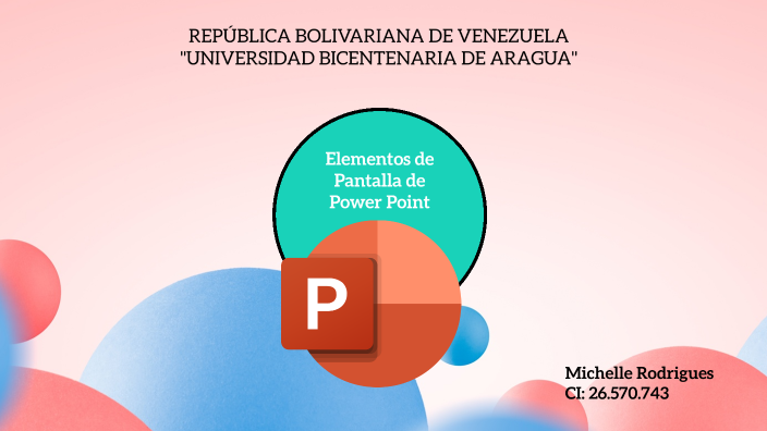ELEMENTOS DE PANTALLA DE POWER POINT by Michelle Rodrigues on Prezi