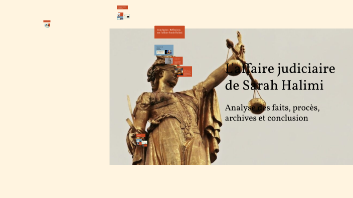 L'affaire judiciaire de Sarah Halimi by Fadel Ndim on Prezi