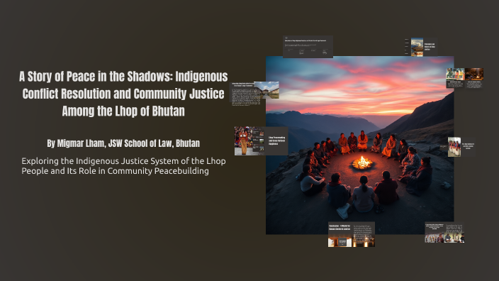 A Story of Peace in the Shadows: Indigenous Conflict Resolution and ...
