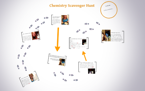 Chemistry Scavenger Hunt by michaela comer