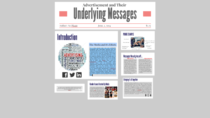 Advertisement and Their Underlying Messages by An Pham on Prezi