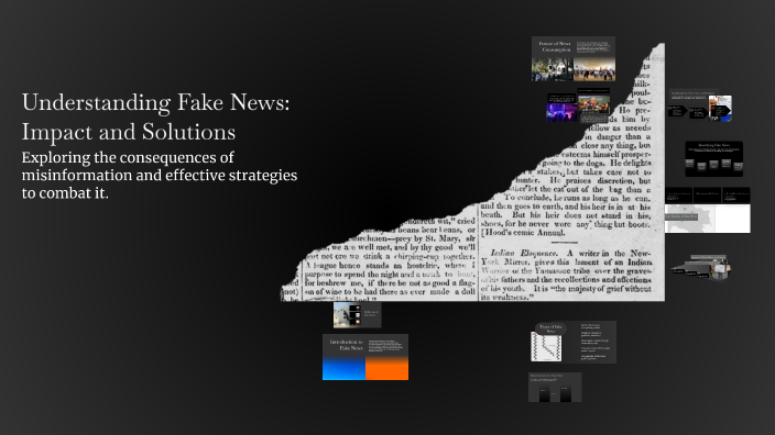 Understanding Fake News: Impact and Solutions by Laura Ryckaerts on Prezi