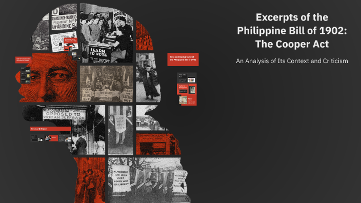 Excerpts of the Philippine Bill of 1902: The Cooper Act by Cydnie ...