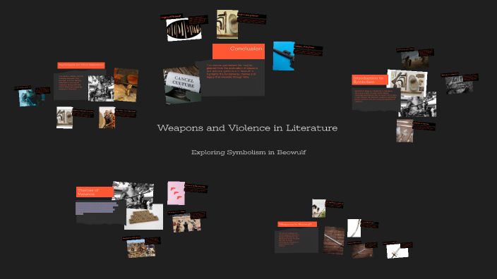 Weapons and Violence in Literature by Tracey Nash on Prezi