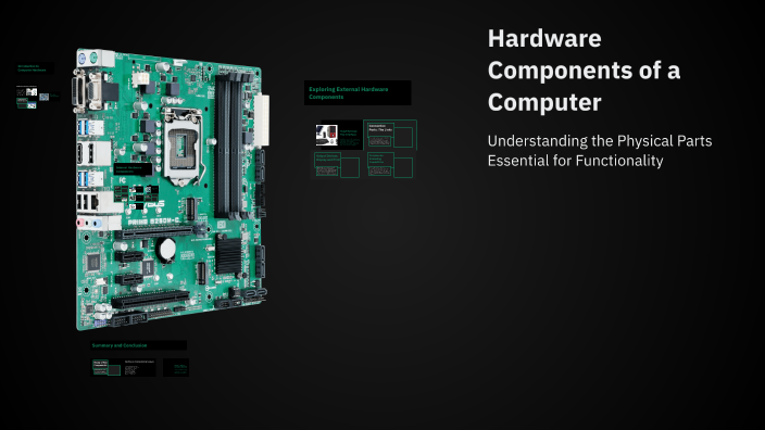 Hardware Components of a Computer by Jonathan on Prezi
