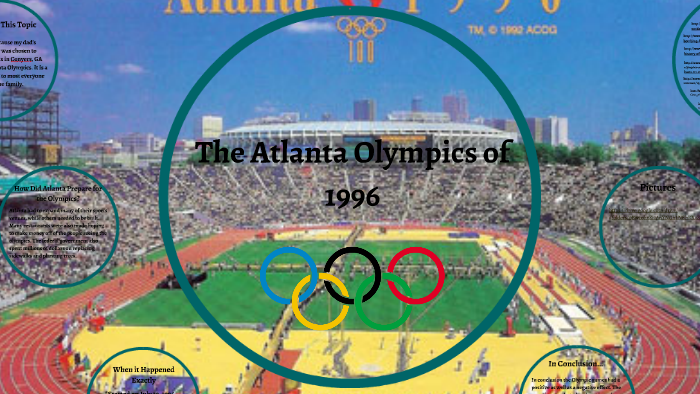 1996 Atlanta Olympics by Ellie Atkins on Prezi
