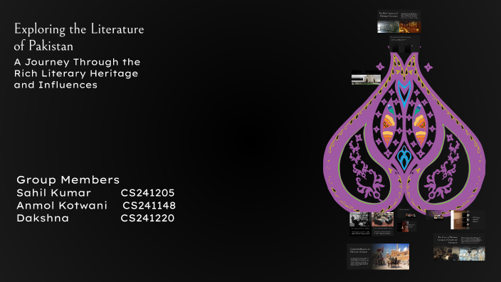 Exploring the Literature of Pakistan by Sahil Sachdev on Prezi