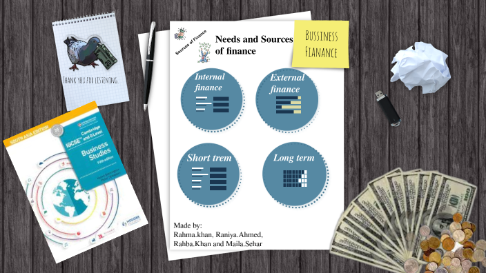 business- sources of finance by Random Girl on Prezi