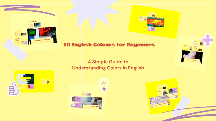 10 English Colors: A Beginner's Guide by Tomas Bednar on Prezi