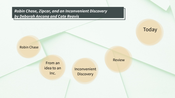 Robin Chase, Zipcar, and an Inconvenient Discovery by Deborah Ancona ...