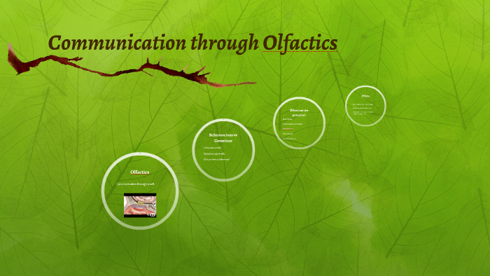Communication through Olfactics by Jay Ball on Prezi