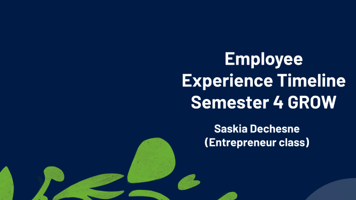 Employee Experience Timeline S4 by Saskia Dechesne on Prezi