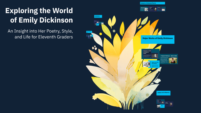 Exploring the World of Emily Dickinson by Carrington Harrelson on Prezi