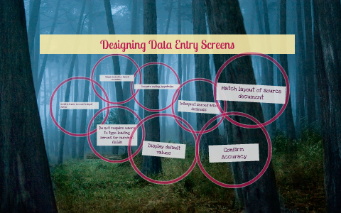Designing Data Entry Screens by on Prezi