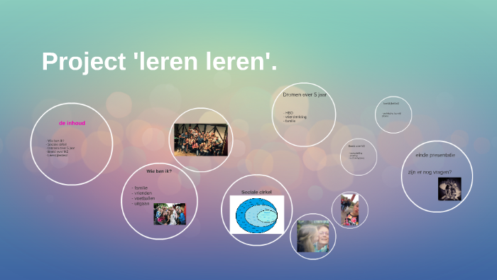 Project 'leren leren'. by Silke van Geffen on Prezi