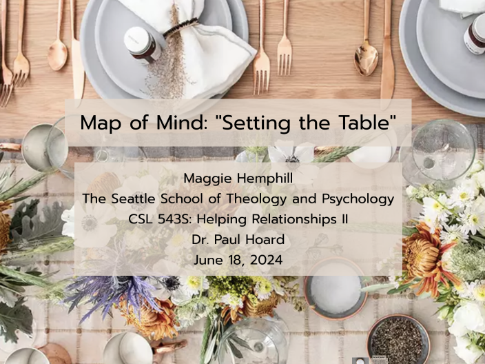 Map of Therapist Mind: Setting the Table by Maggie Hemphill on Prezi