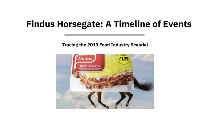 Findus Horsegate à la mano by Mattéo ROUANNE on Prezi