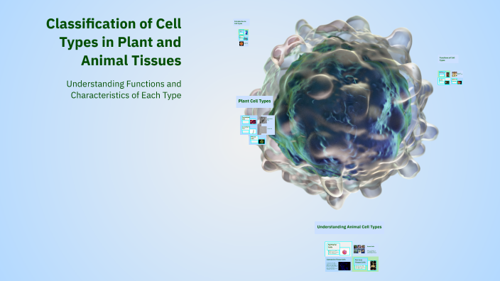 Classification of Cell Types in Plant and Animal Tissues by Eliezer ...