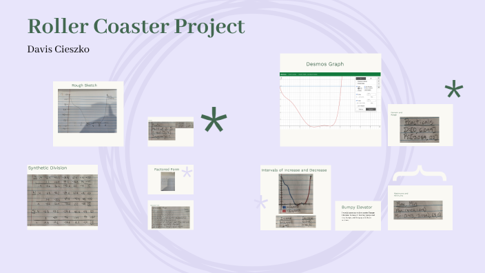 Math 3 Honors Roller Coaster Project by Davis Cieszko on Prezi