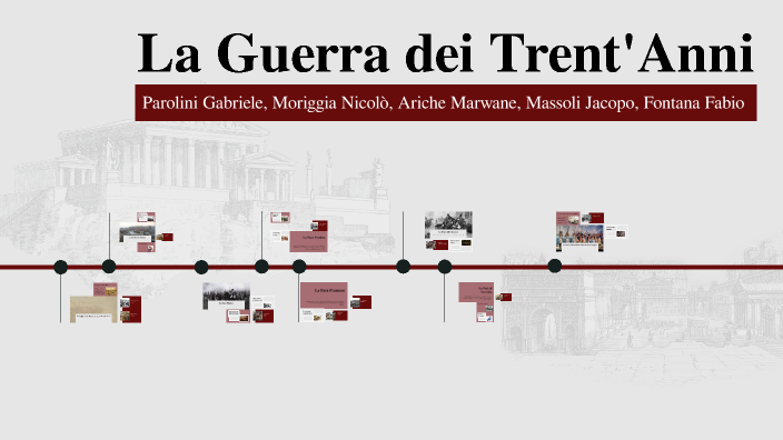 La Guerra dei Trent'Anni by Jacopo Massoli on Prezi