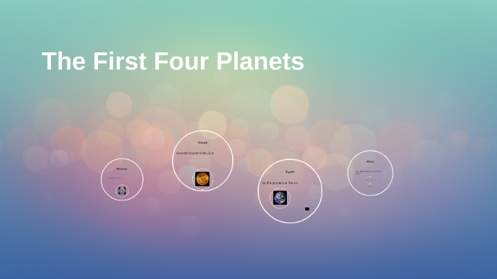 The First Four Planets. by Alex L on Prezi