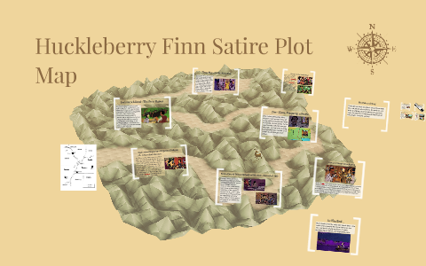 Huckleberry Finn Satire Plot Map by Doxius Faust on Prezi