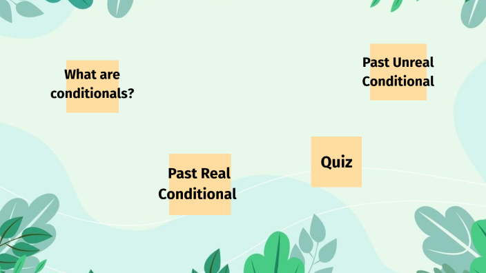 Past Conditionals real and unreal by Hyjia Insong on Prezi