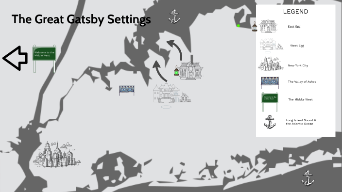 the great gatsby map assignment by angelien kochar on Prezi