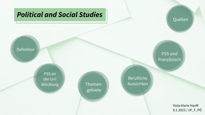 Political and Social Studies by Viola Hanft on Prezi