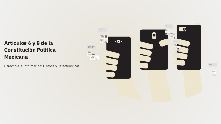 Artículos 6 y 8 de la Constitución Política Mexicana by María Rodríguez ...