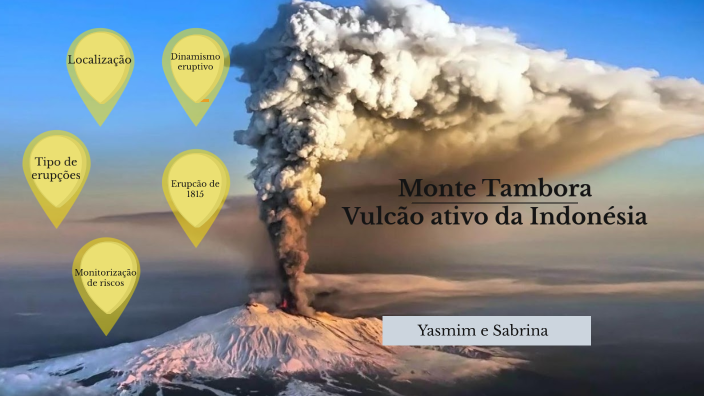 Vulcão monte tambora by Sabrina Andrade on Prezi